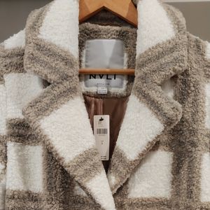 Anthropologie | Jackets & Coats | Anthropologie Beige And White ...